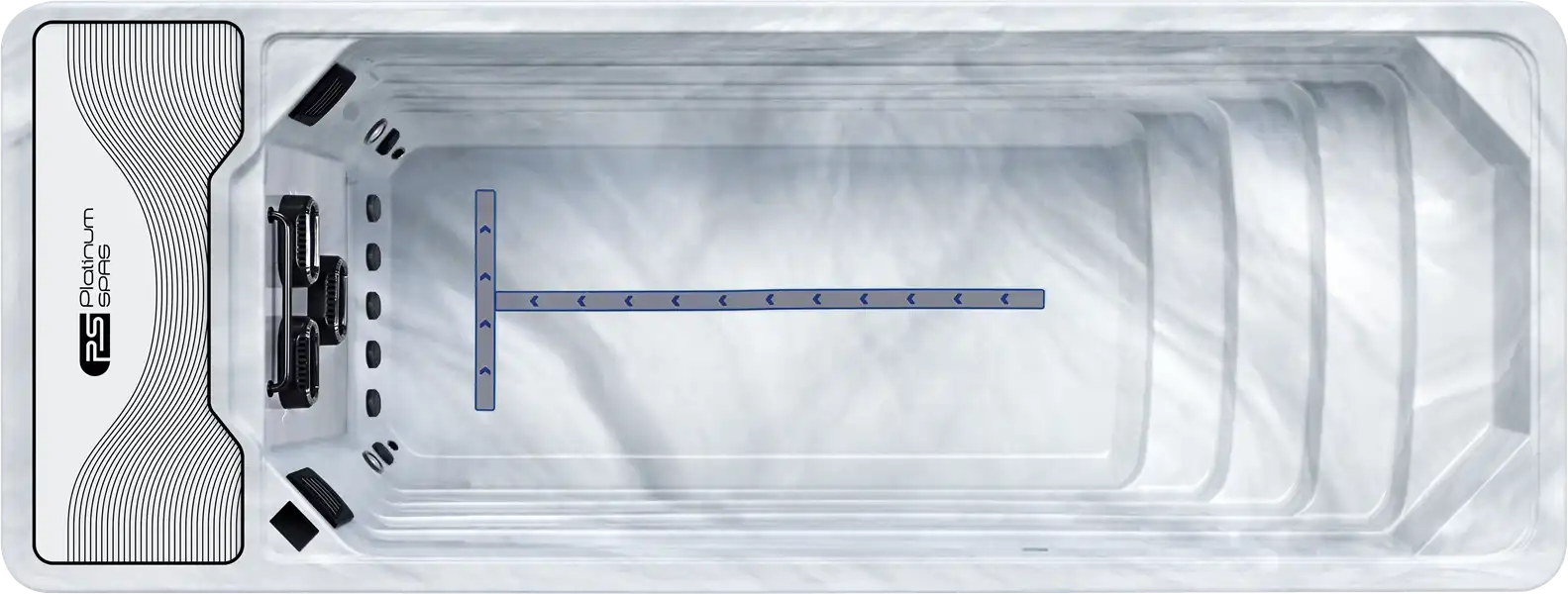 20' 60" DEEP INGROUND SWIM SPA RIVER STREAM - Hot Tubs & Swim Spas